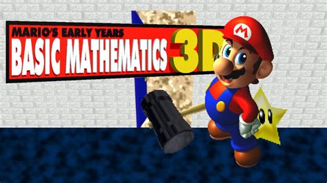 Playing Marios Early Years Basic Mathematics 3d Youtube