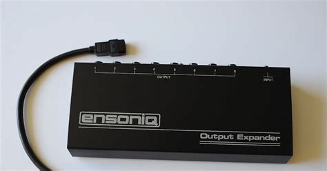 matrixsynth ensoniq oex 8 eps output expander