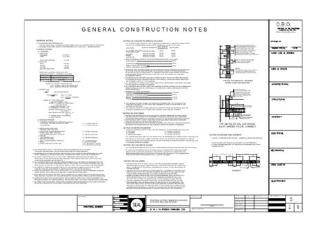General Construction Notes Download Free Pdf Concrete Structural Steel