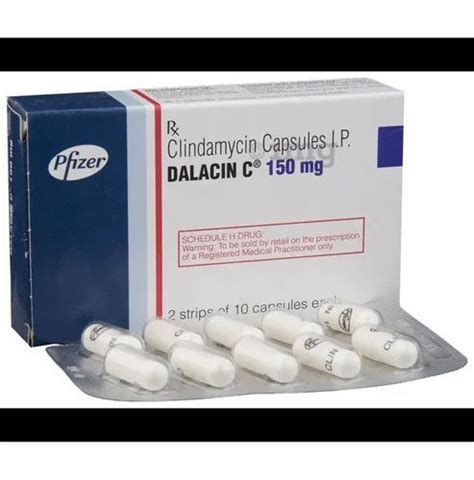 Dalacin C 150mg Cap At Rs 750 Box Antibiotic Medicines In Surat Id 2851952226791