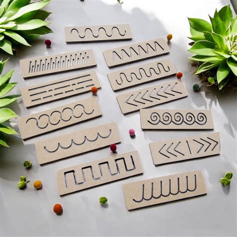 Pre Writing Length Stencil And Short Stencil Winkslab