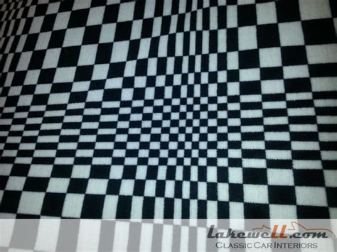Porsche Pasha Checkerboard Fabrics Lakewell