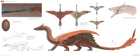Exclusive Dandd Copper Dragon Concept Art Unveils New Look For Playful