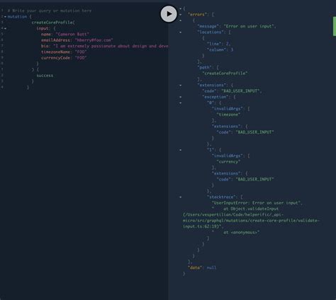 Validations For Multiple Fields In Apollo Server Issue Apollographql Apollo Server