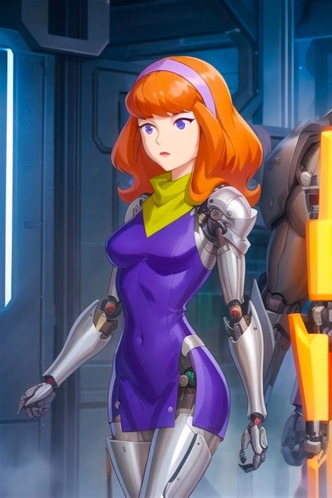 Cybernetic Daphne Blake A I Art By Braedimussupreme95 On Deviantart