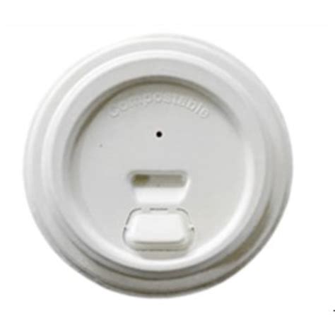 Eco U Sugarcane Flip Lid 12oz Cups Bio And Heat Resistant Ntuc