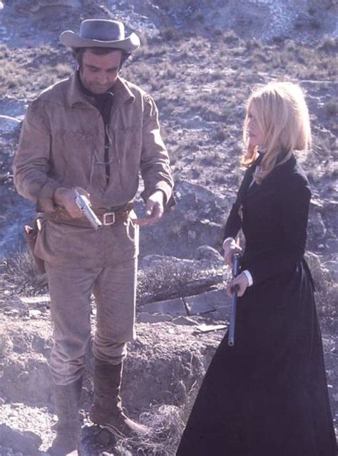 Sean Connery And Brigitte Bardot On Location For Their 1968 Film Shalako