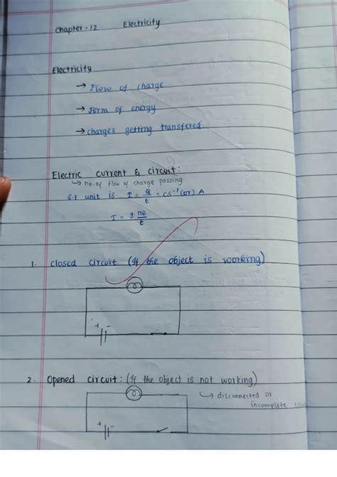 Class Notes Physicselectricity Physics Stuvia Us