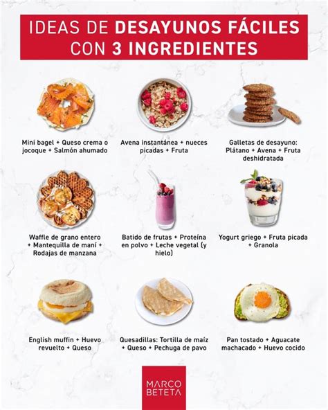 Ideas De Desayunos Fáciles Con 3 Ingredientes Avena Recetas Recetas Dulces Para Celiacos