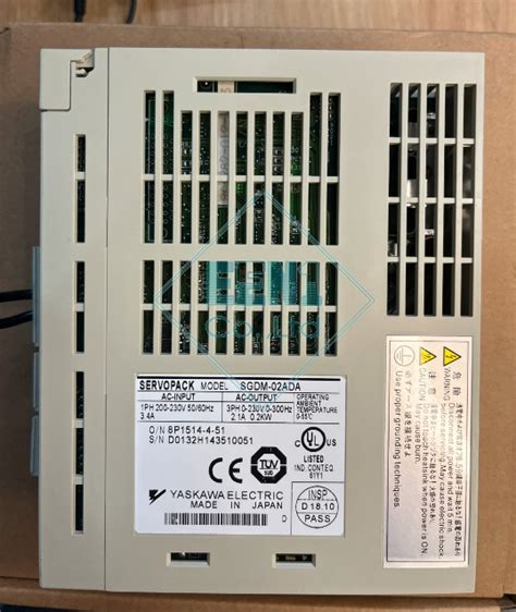 Bộ điều Khiển Servo 1kw Sgdm 10ada Yaskawa Bộ điều Khiển Servo 1kw Sgdm 10ada Yaskawa