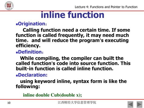 Lecture 4 Functions And Pointer To Function Ppt Download