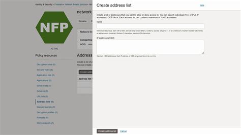 Network Firewall Oracle