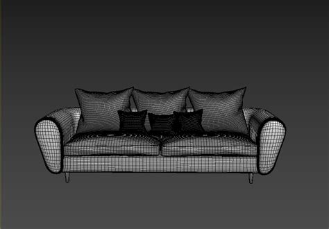 Sofá Modelo 3d 7 Fbx Obj Stl Max Free3d