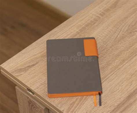 Bright Fancy Notebook On The Table Stationary Stock Image Image Of