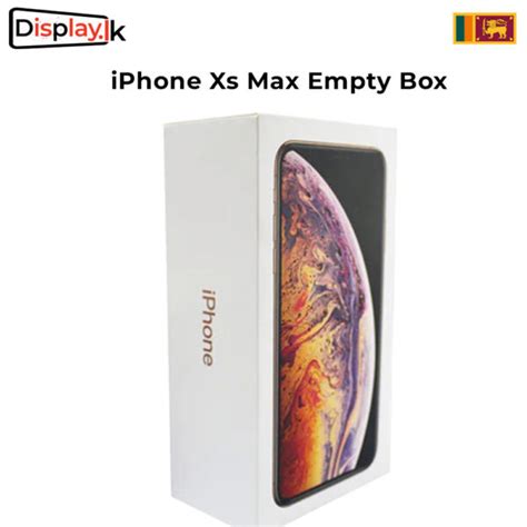 IPhone Xs Max Empty Box Display LK