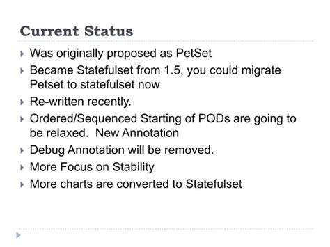 Stateful Set In Kubernetes Implementation And Usecases Pptx Cloud Computing Internet