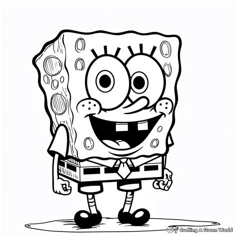 Coloring Pages Spongebob Squarepants Coloring Pages Free Coloring