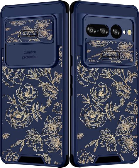 Amazon Com Goocrux For Google Pixel 7 Pro Case Flowers For Women Girls Cute Floral Pretty Girly