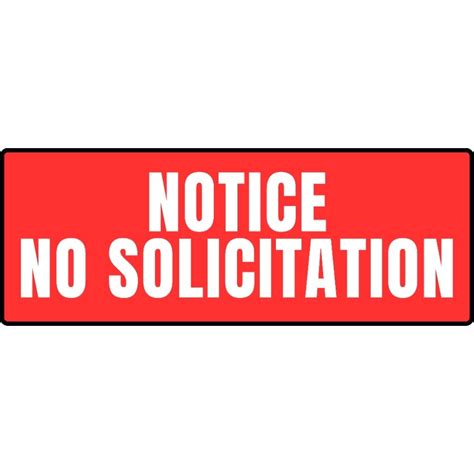 No Solicitation Signage Laminated Signage 3x8 Size Shopee Philippines