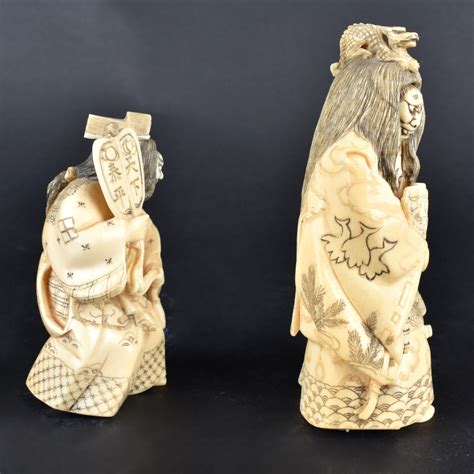 Japanese Ivory Figurines Kodner Auctions