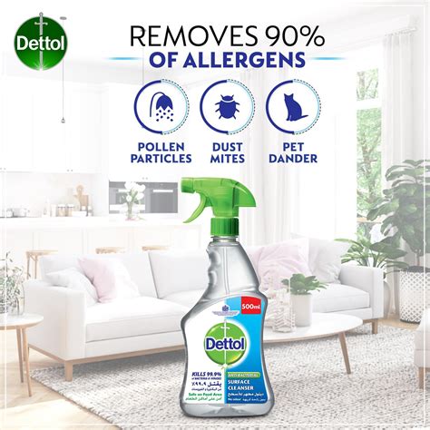 Dettol Surface Cleanser Spray 500 Ml Online At Best Price Lulu Oman