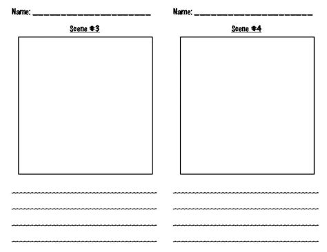 Storyboard Planning Sheets By Fancyt Tpt