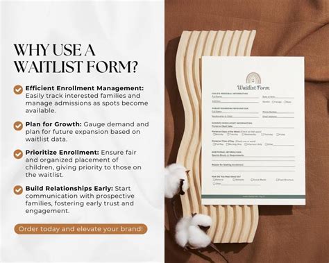 Daycare Waitlist Form Application Home Daycare Form Pre School