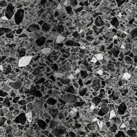 Premium Ai Image A Close Up Of A Granite Countertop With Black And