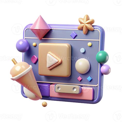 Magnificent Classic Player Controls Ui Elements Isolated For Multimedia