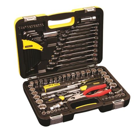 Stanley Trade Tool Kit 94 Piece Hire Gear Grab