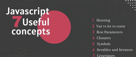 javascript — 7 useful concepts with example dev community