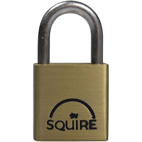 Squire Ln2 Lion Brass Padlock 25mm Rapid Electronics