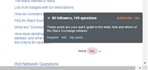 Horizontal Scroll Bar Visible When Hovering On The Faq Tag In Mse And