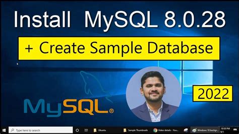 how to install mysql 8 0 28 server and workbench latest version on