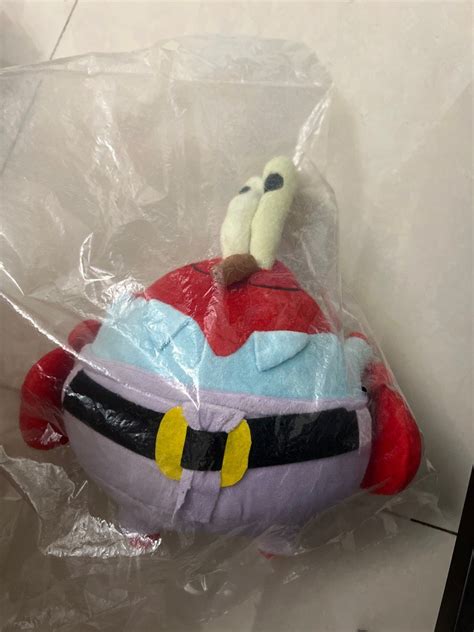 Captain Krabs Crab Soft Toy Spongebob Squarepants Hobbies And Toys Toys