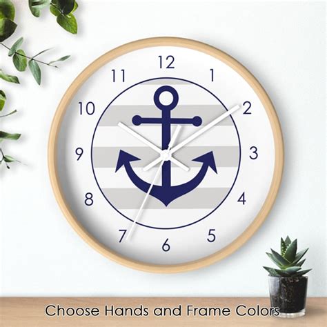 Bathroom Clock For Wall Etsy