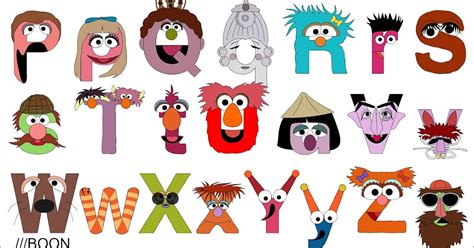 Printable Sesame Street Letters