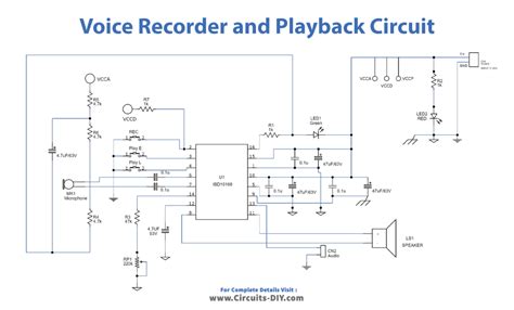 Simple Voice Recorder And Playback Circuit Simple Voice Recorder And Playback Circuit