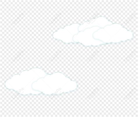 Cute Cloud Illustration Clouds White Gray White Dark Gray Png