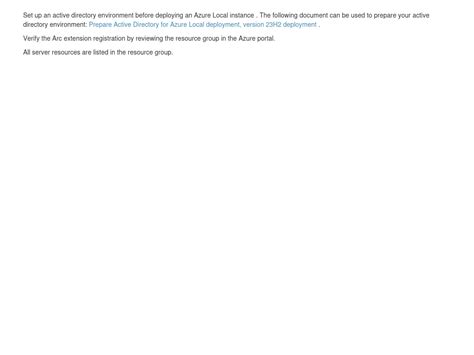 Prepare Active Directory Azure Portal Deployment And Operations Guide