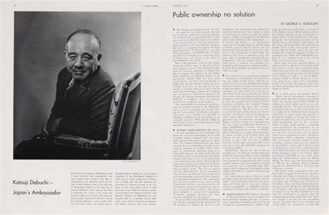 Public Ownership No Solution Vanity Fair August 1933