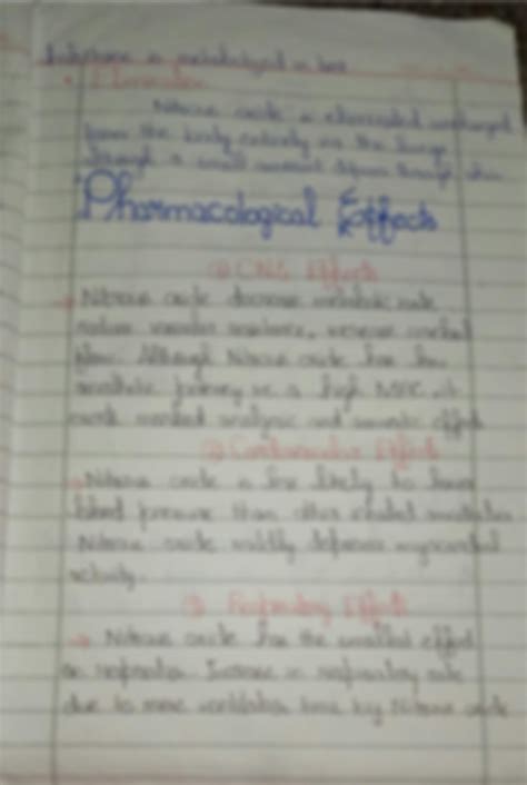 Solution Nitrous Oxide Anesthetic Notes Studypool