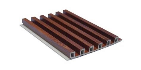 Brown Wpc Deco Wall Panel For Residential Thickness 10 Mm At ₹ 280