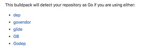 Heroku Buildpack Go Doesnt Detect Go Projects · Issue 253 · Herokuheroku Buildpack Go · Github