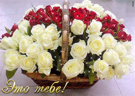 Корзина цветов- Скачать бесплатно на otkritkiok.ru