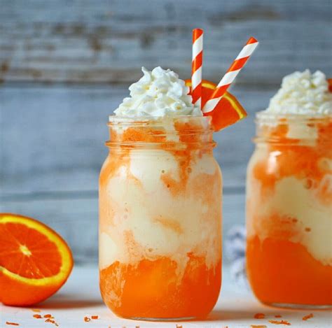 Boozy Orange Creamsicle Float Keto Float Orange Cream Float
