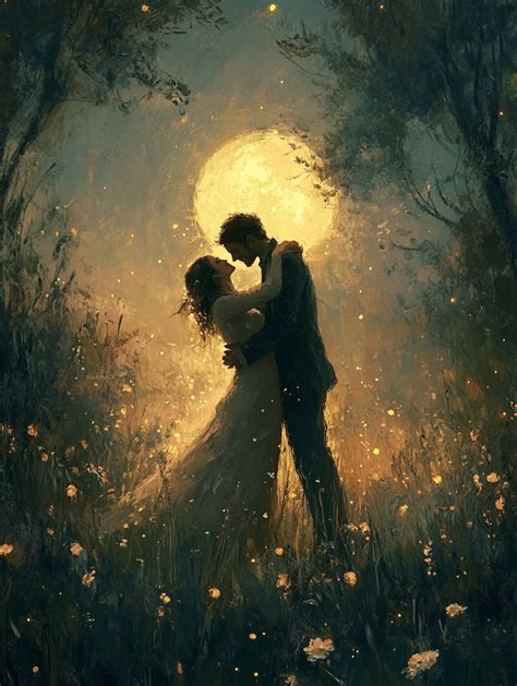 Romanticizing Romantic Moon Art Romantic Evening Art Inspiration