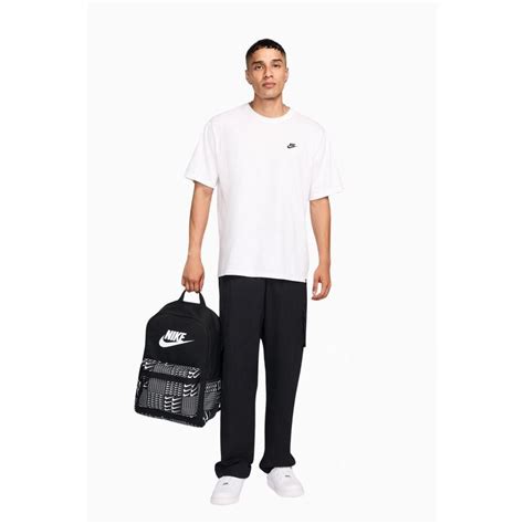 Nk Heritge Bkpk Swsh Grid Blackwhitewhite