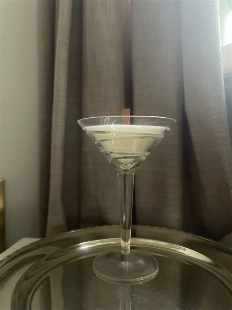 Martini Xl Candle Gin Martini Cocktail Candle Man T Candle Etsy