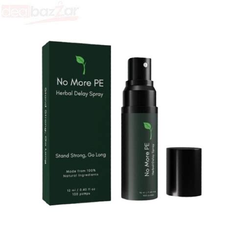 No More Pe Herbal Delay Spray In Pakistan Dealbazzarpk Shop Now